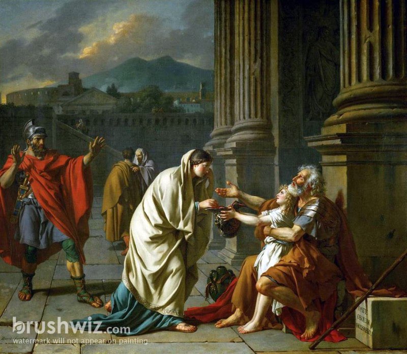 Belisarius Begging For Alms by Jacques-Louis David - Oil Painting ... Belisarius Begging For Alms by Jacques-Louis David - Oil Painting ...
