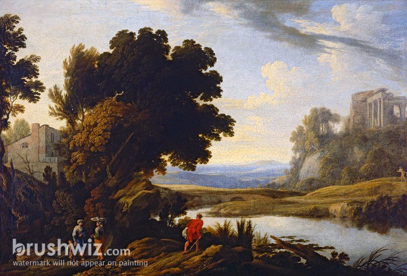Landscape In The Roman Campagna by Pierre Patel - Oil Painting Reproduction Landscape In The Roman Campagna by Pierre Patel - Oil Painting Reproduction